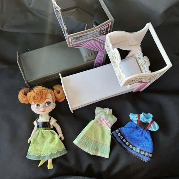 Disney | Toys | Disney Anna Animators Collection Mini Doll Play Set ...